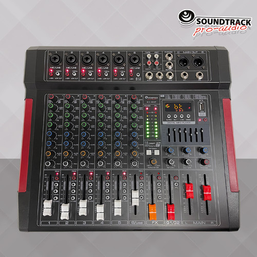 MIXER SOUNDTRACK 6CH MIX-6DSP | lec-electronics
