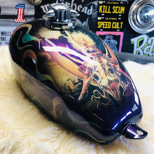 HEAVY METAL TAARNA custom 2.3 gal Wassel tank (SOLD) | killscumspeedcult
