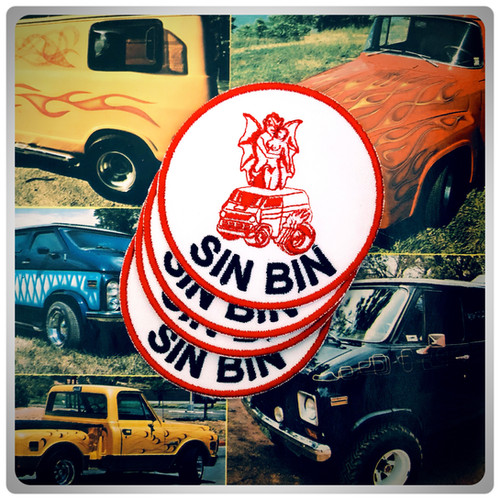 SIN BIN DEVIL & BABE VANNIN' PATCH | killscumspeedcult
