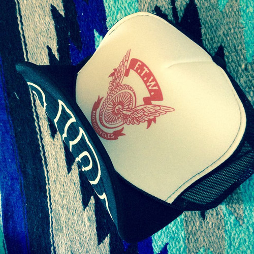 "FTW MOTORCYCLES" WINGED WHEEL HATS | killscumspeedcult