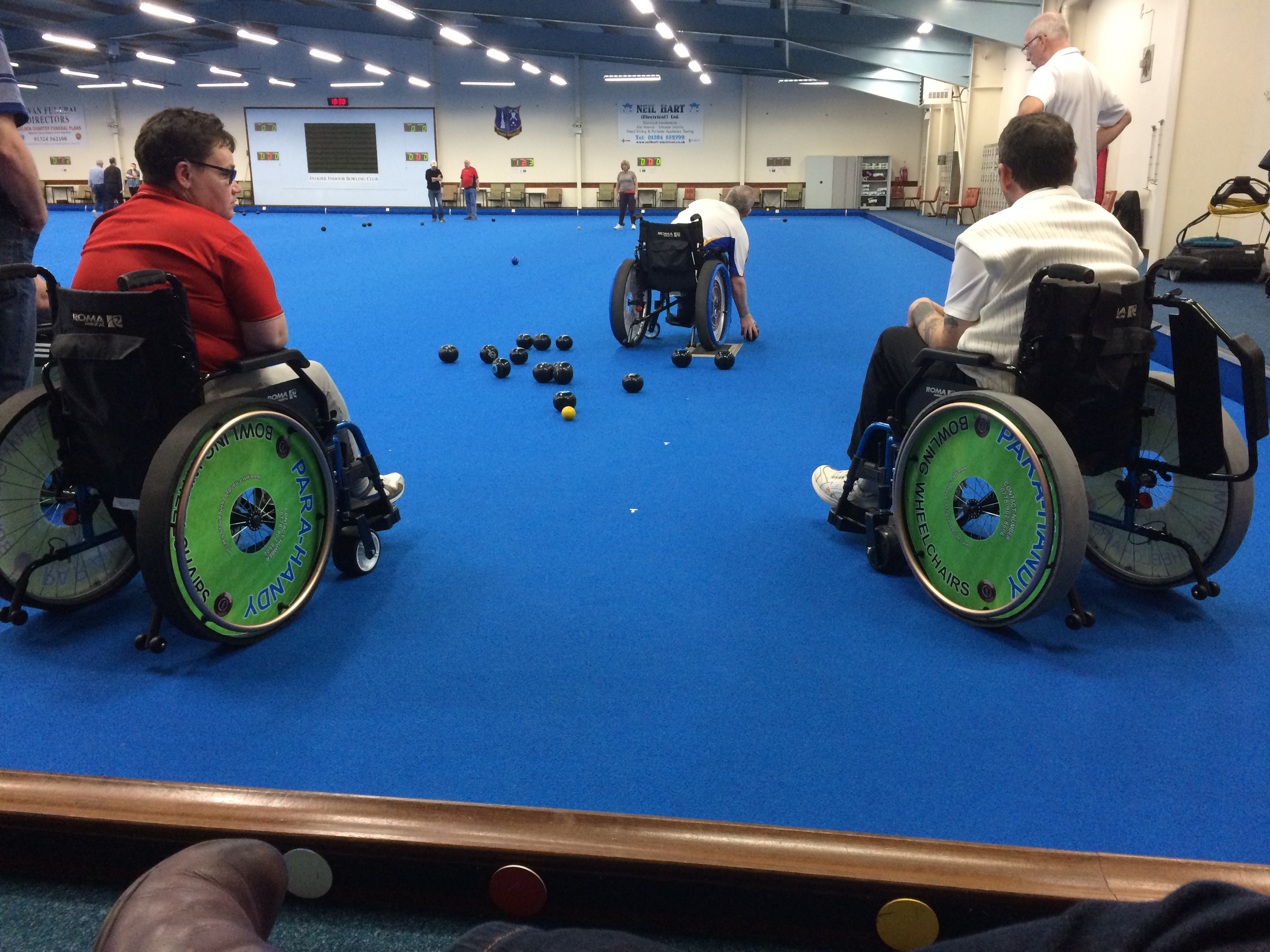 Bowling Wheelchairs by Para-Handy