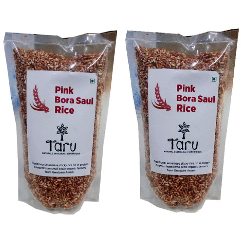 Pink Bora Saul Rice - 1kg | Taru Naturals