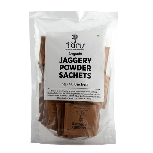 Jaggery Powder Sachets 50/100 pcs | Taru Naturals