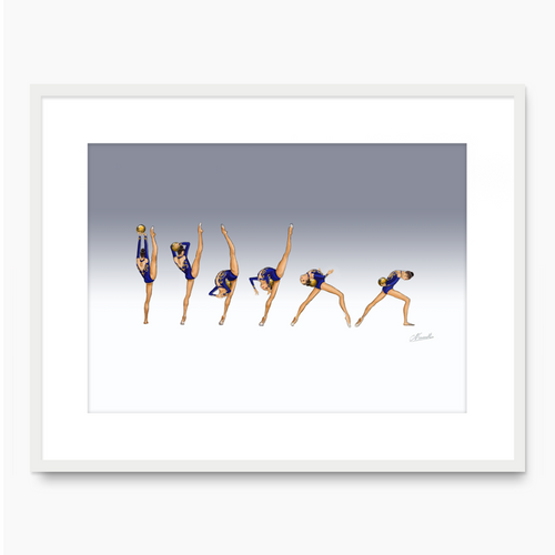 Yulia Raskina Movement 001 (A3/A5 print) | RG Sketches