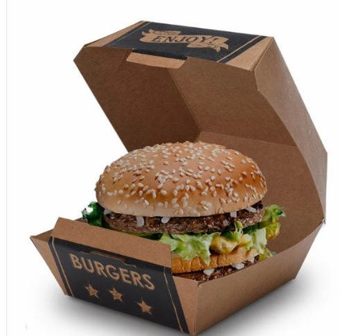 Carton Burger Personnalisable | My Site