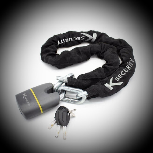 Kovix KCK10150 1.5m x 10mm Hardened Steel Lock & Chain | Into Gear