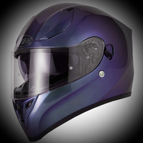 Vcan H128 Gradient Purple>Blue Full Face Crash Helmet - ECE22:06 | Into ...