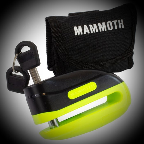 Mammoth LOD10RGY Rogue 10mm Pin Disc Lock & Carry Pouch | Into Gear