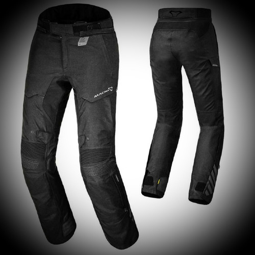 Macna Ultimax Laminated Black Men's Touring Trouser | Into Gear