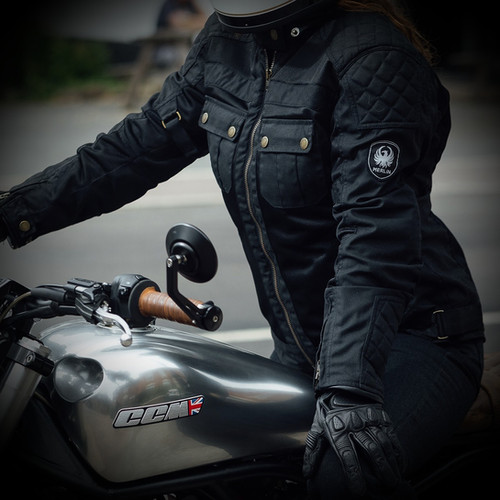 Merlin Shenstone Black Ladies Mesh Summer Jacket | Into Gear
