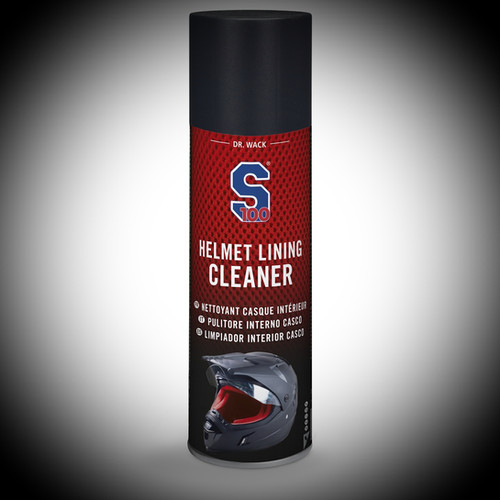 S100 Motorcycle Crash Helmet Liner Cleaning Spray 300ml Aerosol | Into Gear