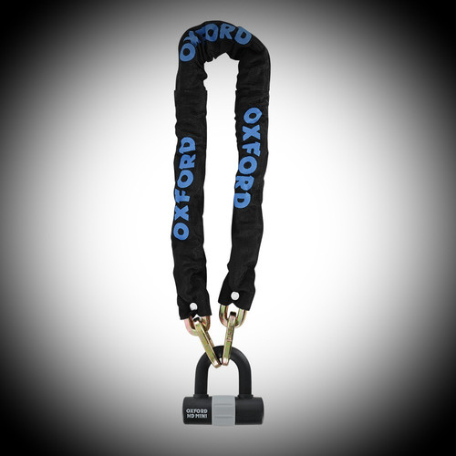 Oxford OF159 1.5m x 10mm Cro-Mo HD Chain & Lock | Into Gear