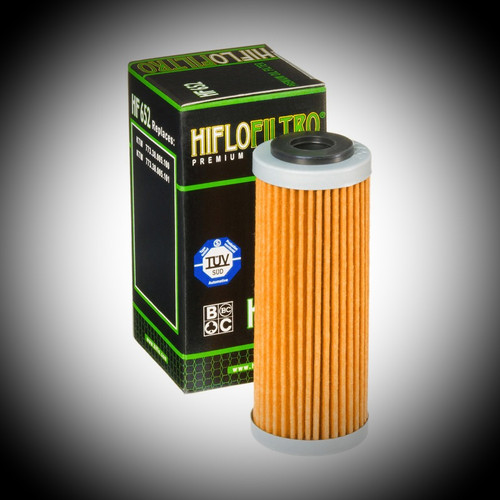 Hi Flo Filtro HF652 Premium Internal Oil Filter | Into Gear