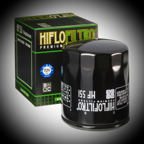 Hi Flo Oil Filter HF551 Premium Canister Oil Filter | Into Gear