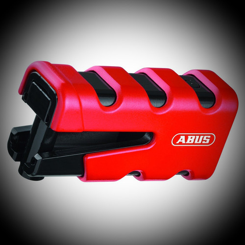 Abus Granit Sledg 77 Grip Disc Lock Red Sold Secure Gold | Into Gear