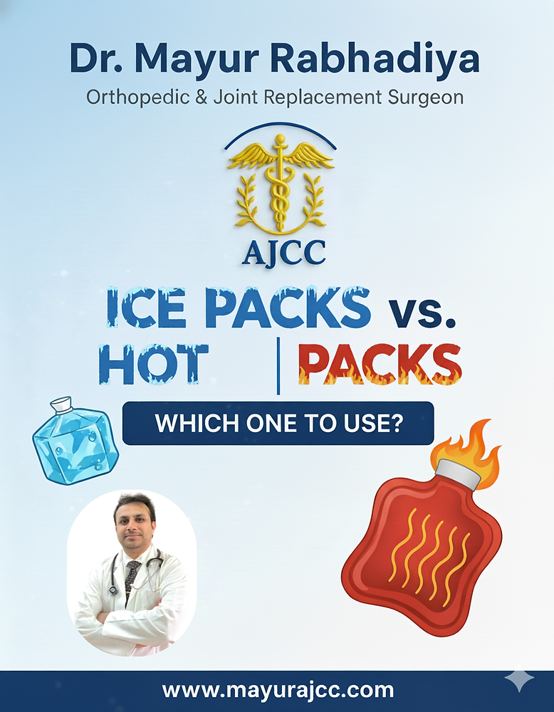 Ice Packs vs Hot Packs – Which Is Better for Pain Relief?