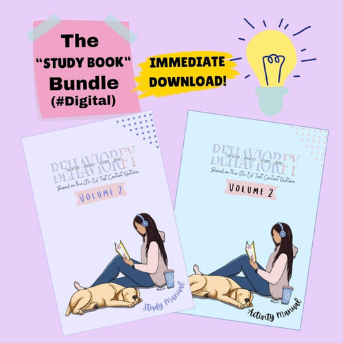 The Study Book Bundle (Digital) | Behaviorfy