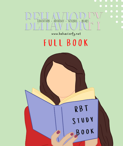 RBT Full Study Book (Digital) | Behaviorfy