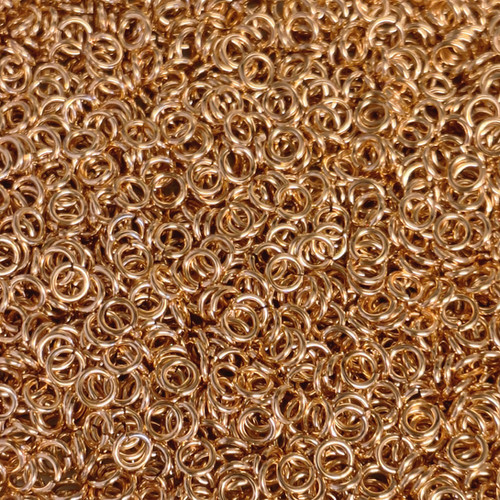 Saw Cut Bronze Jump Rings | WraithMaille