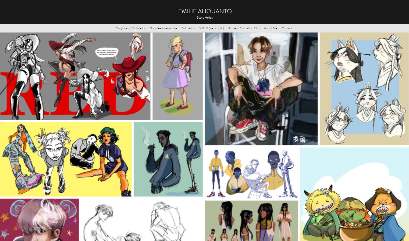 Storyboards/Animatics | Emilie Ahouanto