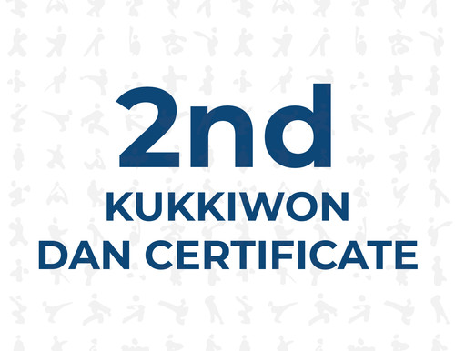 2nd Kukkiwon Dan Certificate | Nigeria WTMU