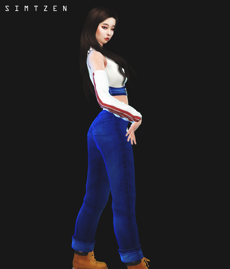BLACKPINK Jennie 'Pretty Savage' Outfit | Sims 4 CC Download