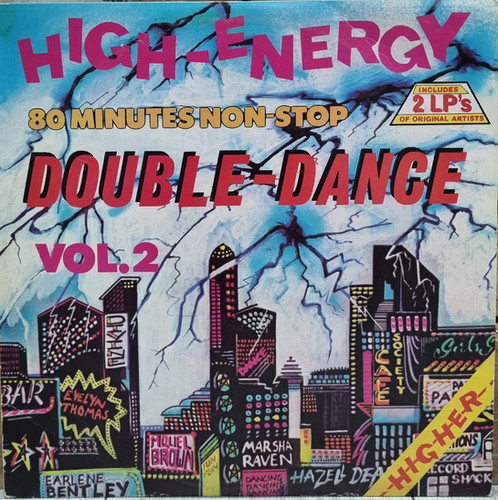 Various – High-Energy Double-Dance (1984) (2LP) (VG+) | My Site 1