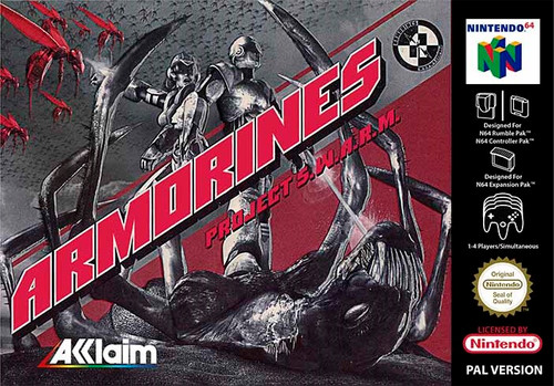 ARMORINES N64 (european version) | Retrokingbox