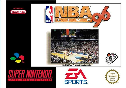 NBA LIVE 96 SNES (european version) | Retrokingbox