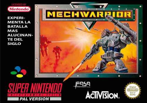 MECHWARRIOR SNES (european version) | Retrokingbox