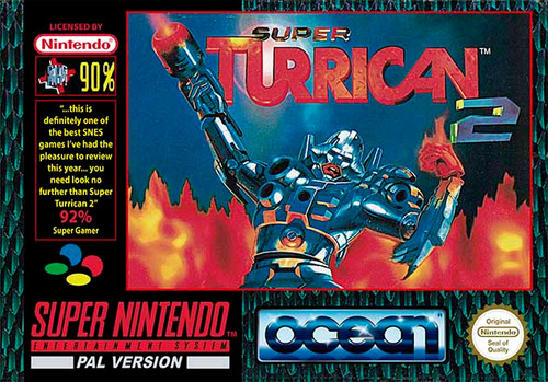 SUPER TURRICAN 2 SNES (UKV version) | Retrokingbox