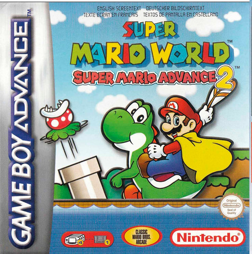 SUPER MARIO ADVANCE 2-SUPER MARIO WORLD GBA (european version ...