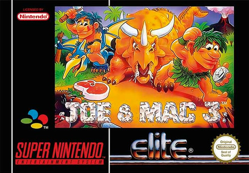 JOE AND MAC 3 SNES (european version) | Retrokingbox