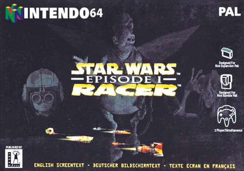 STAR WARS RACER N64 (european version) | Retrokingbox
