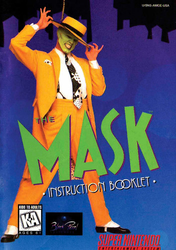 THE MASK - MANUAL SNES (USA version) | Retrokingbox