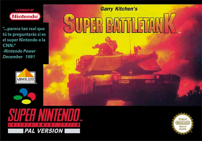 SUPER BATTLETANK SNES (spanish version) | Retrokingbox