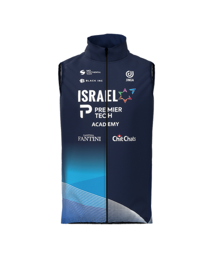 Israel Premier Tech Academy 2024 Windbreaker Vest | JINGA Israel