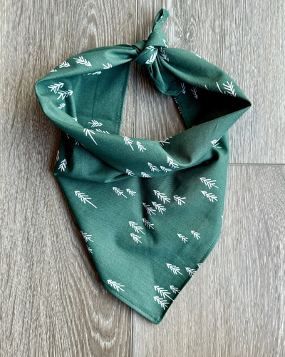 National Park Trees Dog Bandana | WANDERLUST KITS