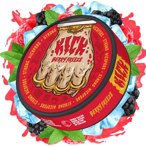 Kick Berry Freeze - 47mg | THE SNUS LIFE