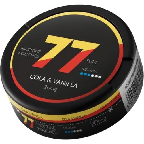 77 Cola & Vanilla - 20mg | THE SNUS LIFE