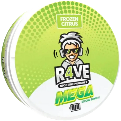 Rave Frozen Citrus - 50mg | THE SNUS LIFE