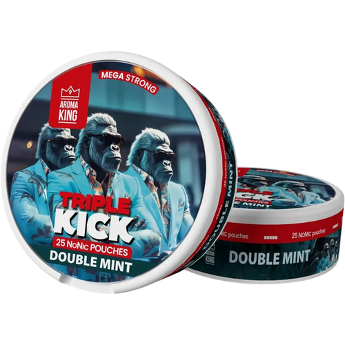 Aroma King NoNic® Triple Kick Double Mint - 20mg | THE SNUS LIFE