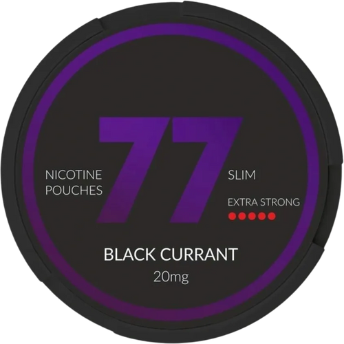 77 Blackcurrant - 20mg | THE SNUS LIFE