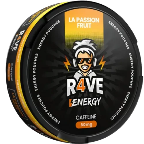 Rave Energy La Passion Fruit - 50mg | THE SNUS LIFE