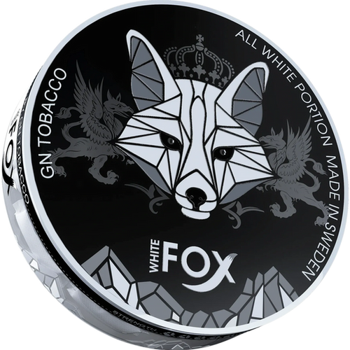 White Fox Black Edition - 30mg | THE SNUS LIFE