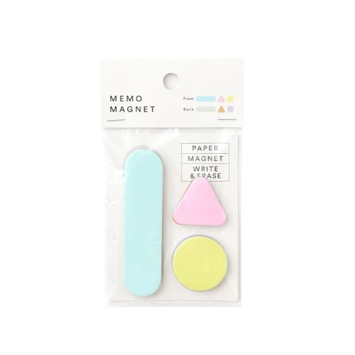 Memo Magnet / Magnet, Paper Magnet, Whiteboard, Stationery Set | Uki Uki