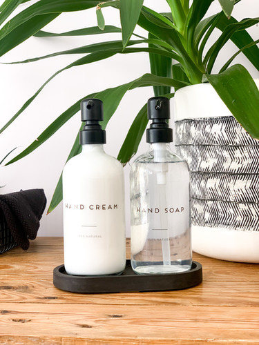 Clear Waterproof Bathroom Labels - Fully Customisable - LABELS ONLY ...