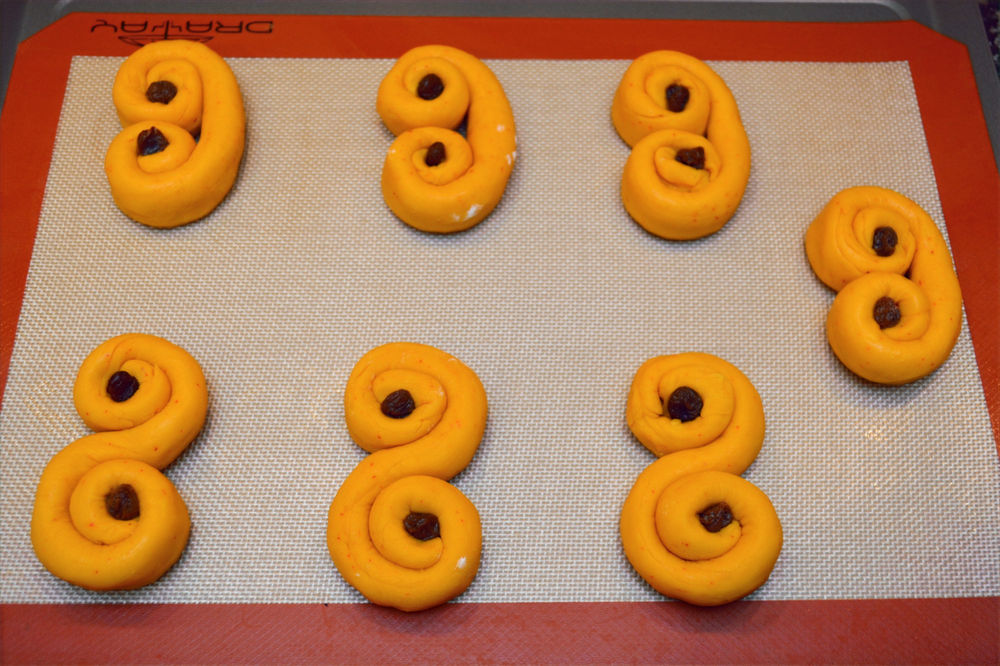 Swedish Saffron Buns (Lussekatter/Lussebullar) | Recipe