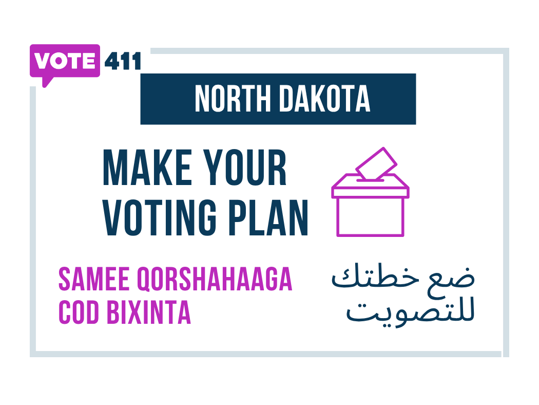 Make Your Voting Plan | League of Women Voters of North Dakota