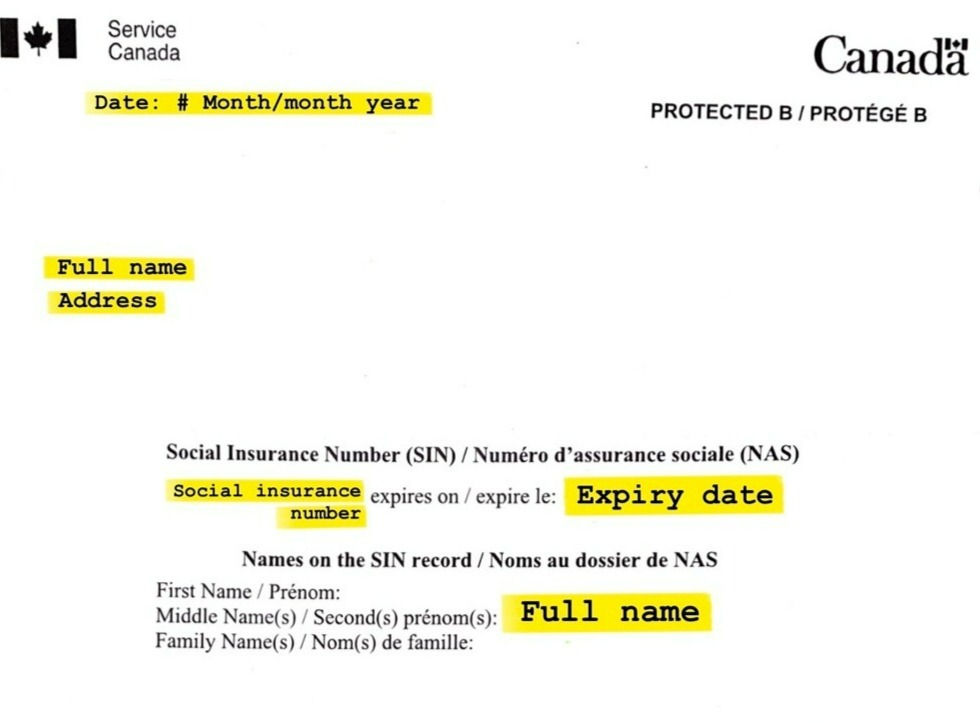 Getting your Social Insurance Number (SIN) + renewing your SIN number